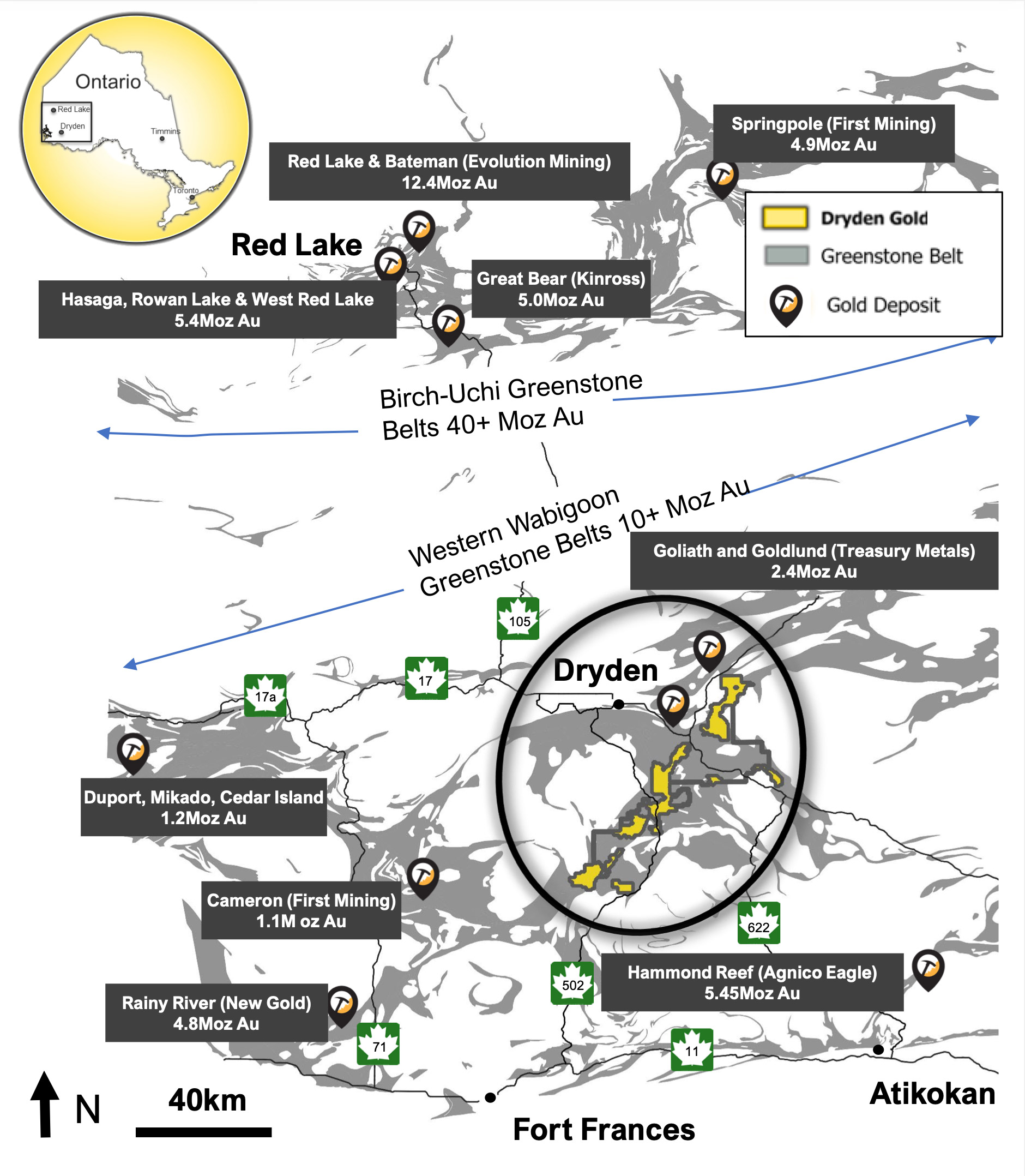 Projects Archive - Dryden Gold